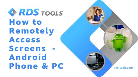 how to remotely access android phone from pc
