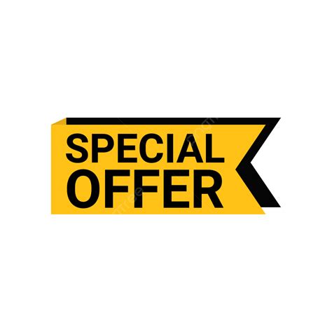 عرض خاص عرض خاص عرض خاص تصميم بطاقة عرض العلامة Png والمتجهات