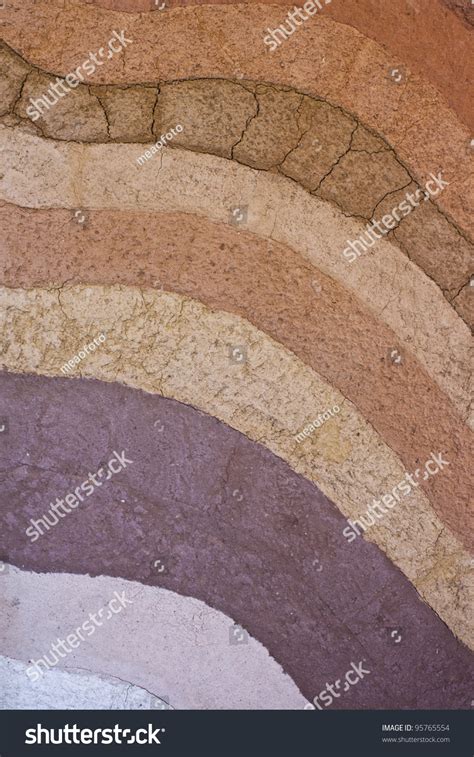 Form Soil Layersits Colour Textures Stock Photo 95765554 Shutterstock