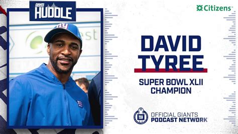 Giants Huddle David Tyree