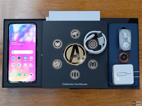 OPPO F Pro Avengers Edition Unboxing