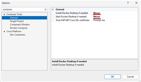 Prevent Visual Studio 2022 From Debugging In Docker Stack Overflow