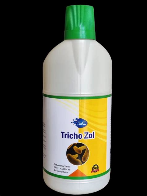Liquid Green 1 Litre Tricho Zol Trichoderma Viride Bio Fungicide