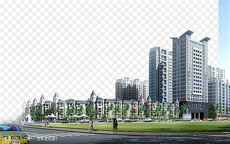 高大楼房马路实物素材PNG图片素材下载 图片编号10375006 PNG素材网