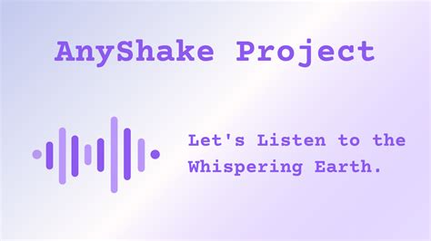 Product Series Overview Anyshake Project