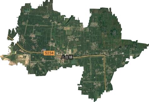 八台镇高清卫星地图