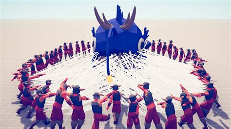 Shouter Vs Every Unit Totally Accurate Battle Simulator Tabs Youtube