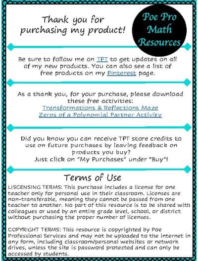 Trig With Complementary Angles Draw And Color Practice Activity Tpt