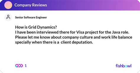 How Is Grid Dynamics I Have Been Interviewed Ther Fishbowl