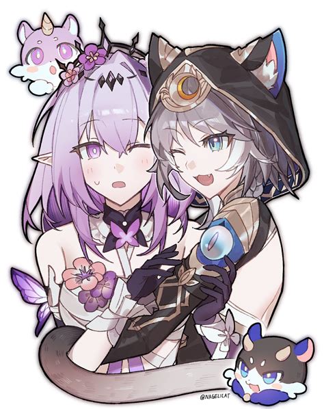 Cipher And Castorice Honkai And 1 More Drawn By Nagelicat Danbooru