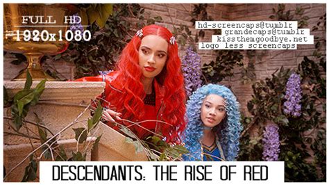 Descendants The Rise Of Red Size X Screencaps Grande Caps On Tumblr