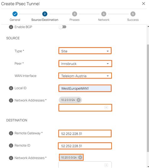How To Connect Barracuda Secureedge To Teridion Via Ipsec Static Routing Barracuda Campus