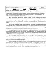 RIEGO GED Synthesis Essay Docx Name RIEGO Gerome Justin Program Year BSCS Section AM