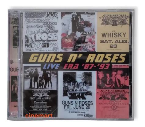 Guns N Roses Live Era 87 93 2 Discos Cd