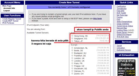 Manual Tunnel Ipv6 Mikrotik Soefyan Syah