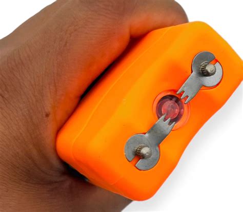 Tiger Usa Xtreme® 96 Mill Orange Rechargeable Stun Gun And Flash Light