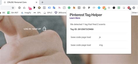 Setup Pinterest Conversion Tracking Pixel On Shopify With Enhanced Mat