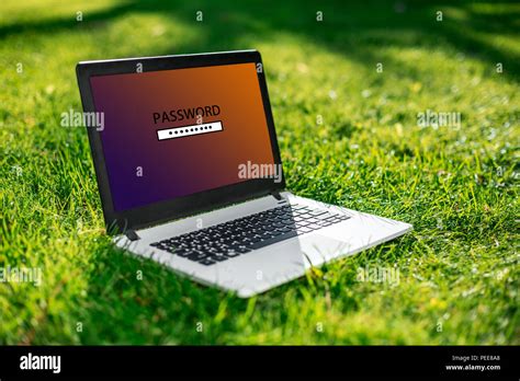 Password Protected To Login On The Computer Screen Privacy Security