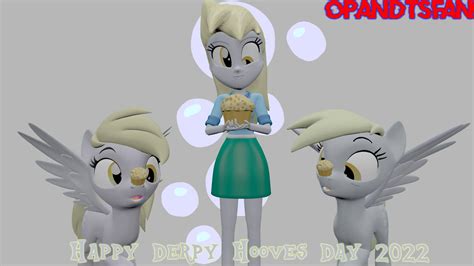 Sfm Mlp Happy Derpy Hooves Day 2022 By Opandtsfan On Deviantart