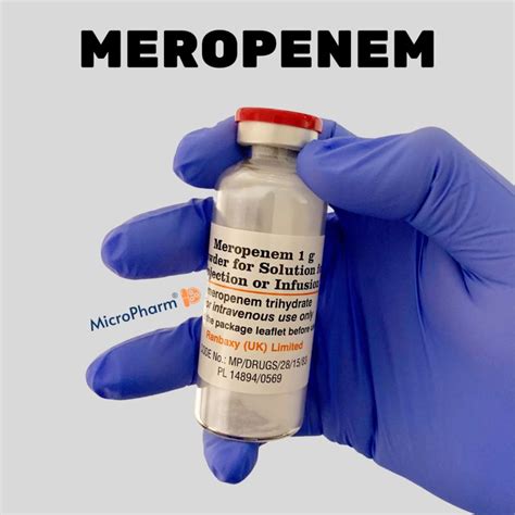 Yasir Sacranie On Linkedin Meropenem Is A Broad Spectrum Antibiotic