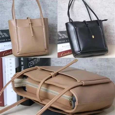 Jual Snowly Tote Bag Wanita Totebag Kulit Tas Wanita Tas Wanita Kekinian Tas Pengajian