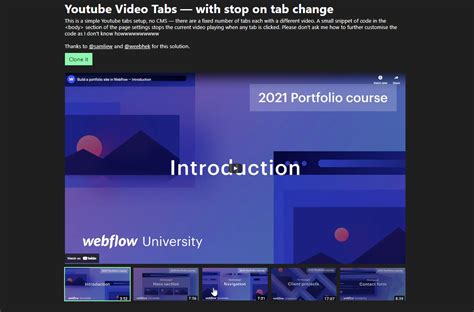 Cloneable Webflow Tabs Templates Memberstack Blog