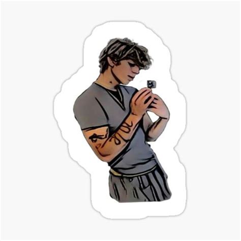 Vinnie Hacker Sticker For Sale By Mugstopia Redbubble