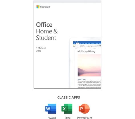 MICROSOFT Office Home & Student 2019 - Lifetime for 1 user Deals | PC World