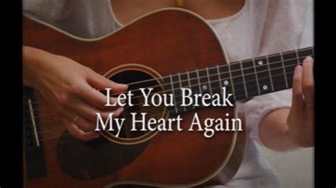 Lirik Dan Terjemahan Lagu Let You Break My Heart Again Laufey Promise I Dont Mean To Cry