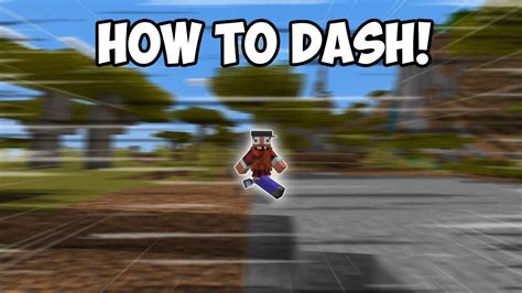 How To Dash In Minecraft Bedrock Bedrock Command Block Tutorial Youtube
