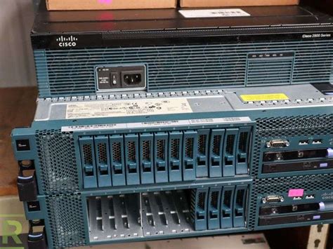 Cisco Router And Servers 2900 Series Mcs 7800 Series Roller Auctions