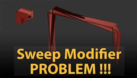 Sweep Modifier Problem Cgtricks