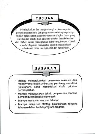 Pengarahan Program Diklat Penyusunan Perencanaan Dan Pemrograman PDF