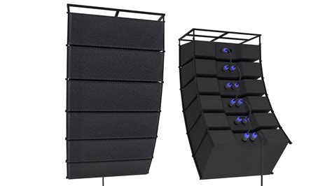 Speaker Line Array C 3d Model Turbosquid 1969723