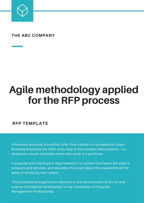 Agile Rfp Process Customizable Template To Streamline Your Process