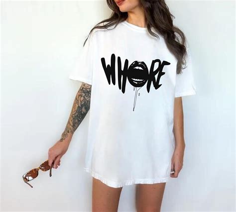 Whore SVG PNG Mouth SVG Cut File Sexy Lips Womens Lips Provocative Adult Svg Sex Svg