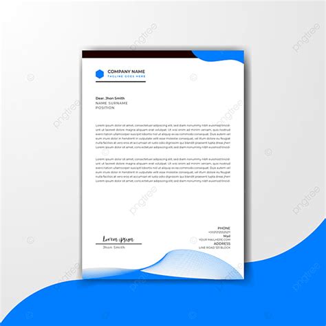 회사 편지지 템플릿 Psd 다운로드 디자인 자료 다운로드