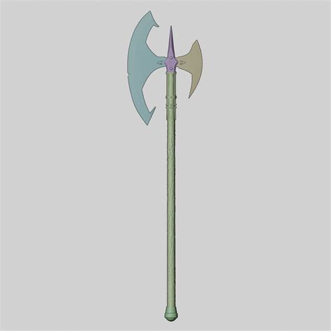 Fantasy Great Axe Baldurs Gate 3 3d Model 3d Printable Cgtrader
