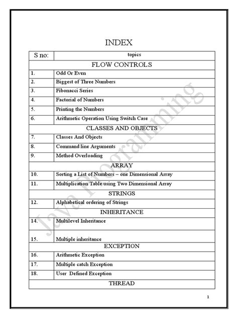 Java Lab Manual Pdf Inheritance Object Oriented Programming
