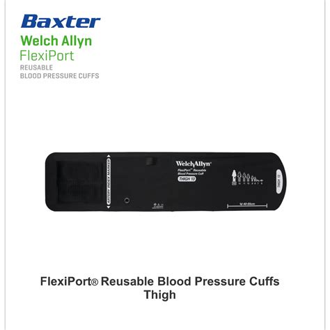 Welch Allyn Reuse Flexiport Reusable Blood Pressure Cuffs Thigh Shopee Malaysia