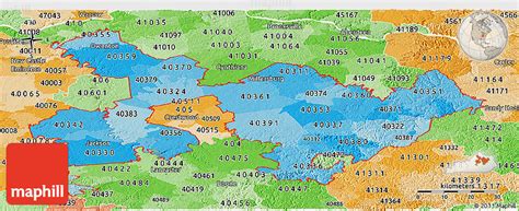 403 Area Code Time Zone Map Map