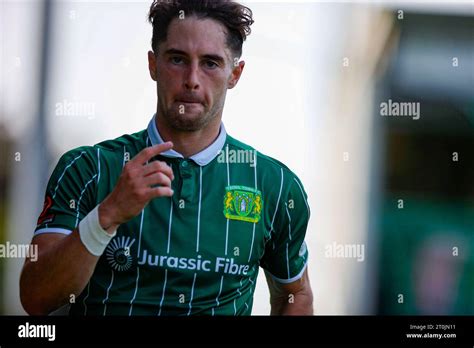 Jordan Young Of Yeovil Town During The National League South Match At
