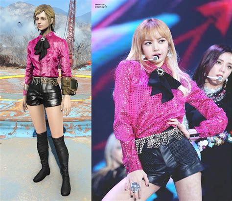 Blackpink Boombayah Outfits Rose