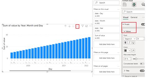Solved How Can I Centre The X Axis Data Labels On A Bar C Microsoft Fabric Community