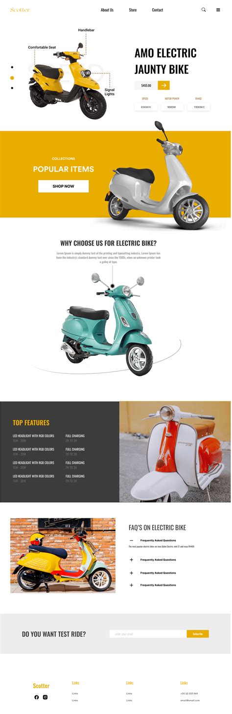 product web ui behance