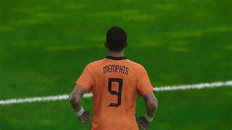 Pes 2021 Gameplay ნიდერლანდები საქართველო 2023 Youtube