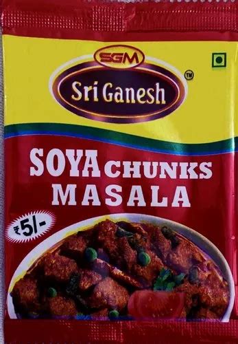 Soya Chunk Masala At ₹ 3 80 Packet Soybeans Chunks In Kalyani Id