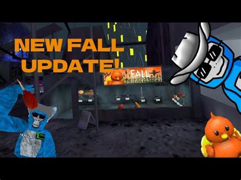 Gorilla Tag Fall Update Youtube