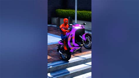 Spider Man এর ছেলে ট্রেনে🚉 করে বাংলাদেশে চলে যাচ্ছে 🥀😭 Shorts Viral Trending Gta 5 Cartoon