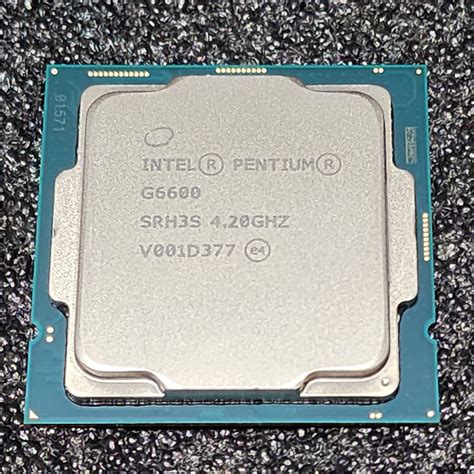 Yahoo!オークション - CPU Intel Pentium Gold G6600 4.2GHz 2コア4ス...